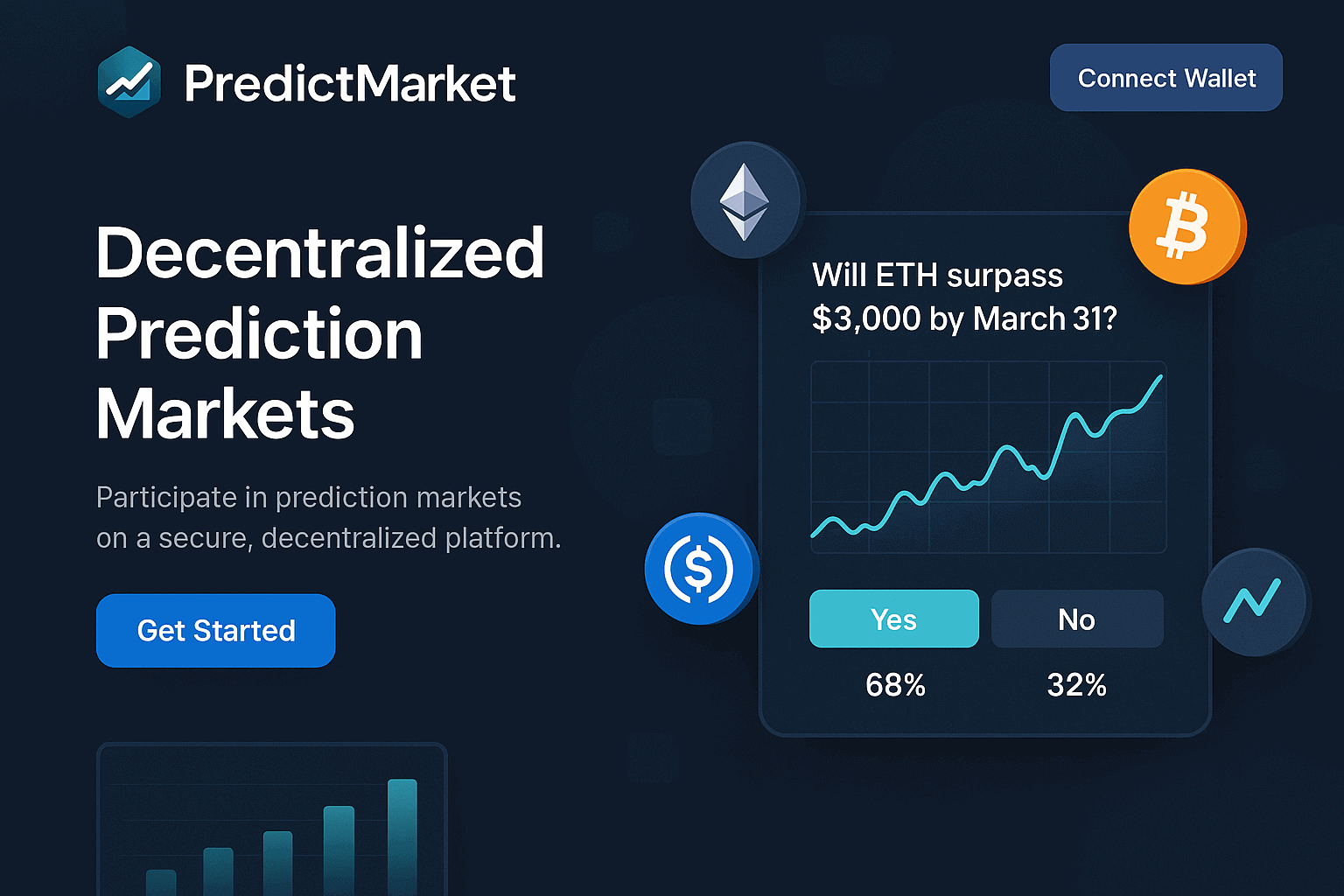 PredictMarket - Decentralized Prediction Markets